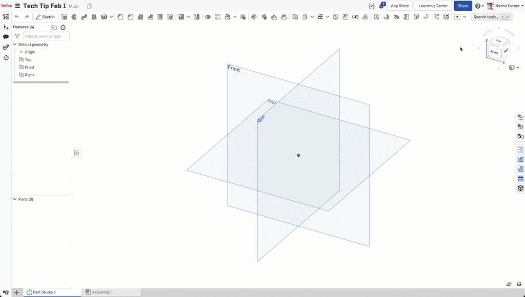 Tech Tip: Using Custom Features and the Parametric Replicate Tool
