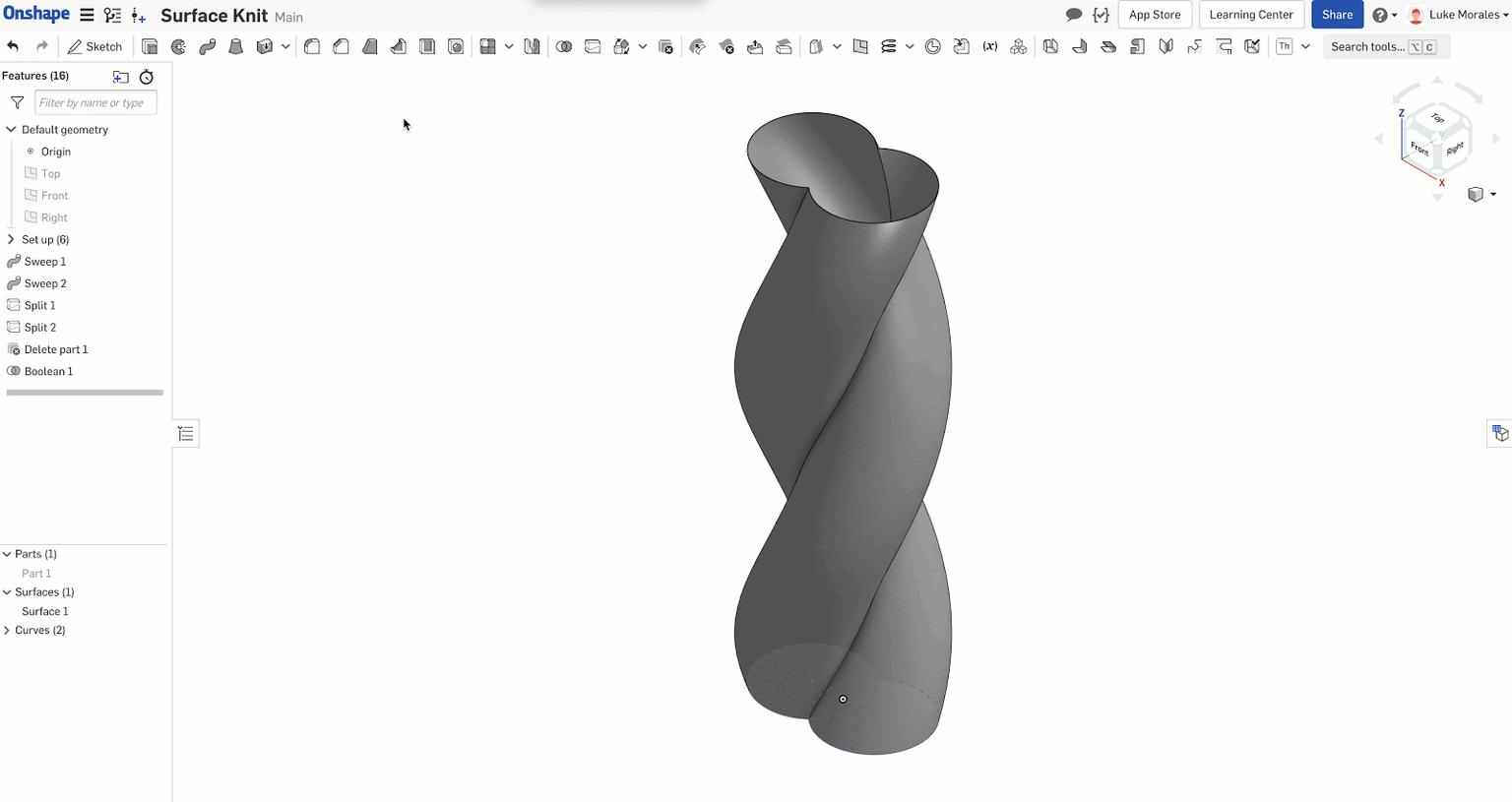 Tech Tip: Knitting Overlapping Surfaces