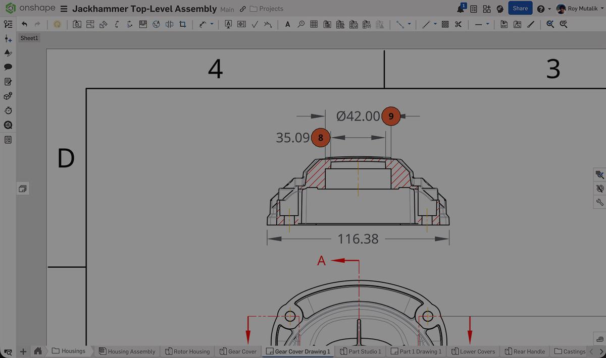 Tech Tip: Dimension Tools in Onshape Drawings