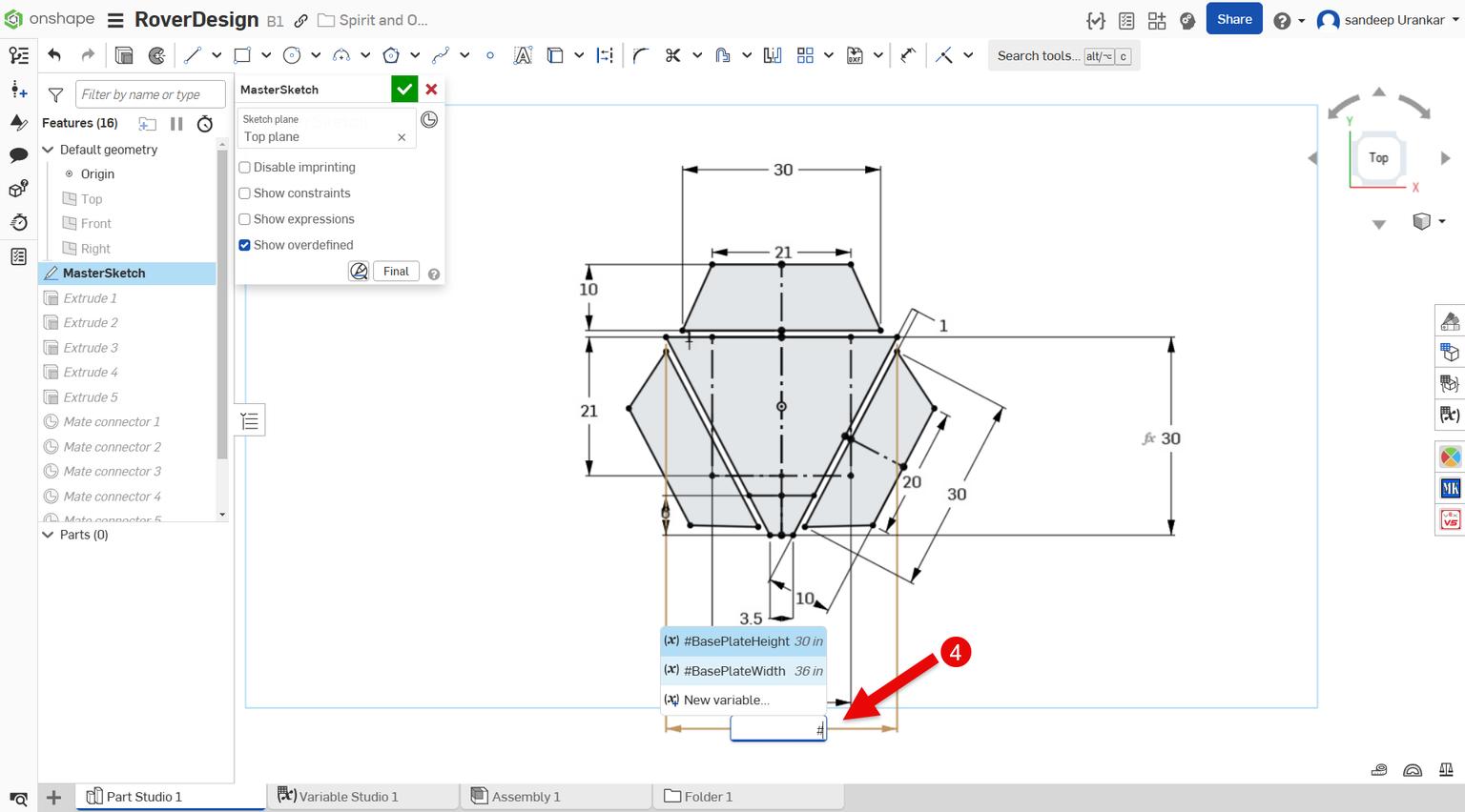 Variable Studios for Automating Parametric Modeling