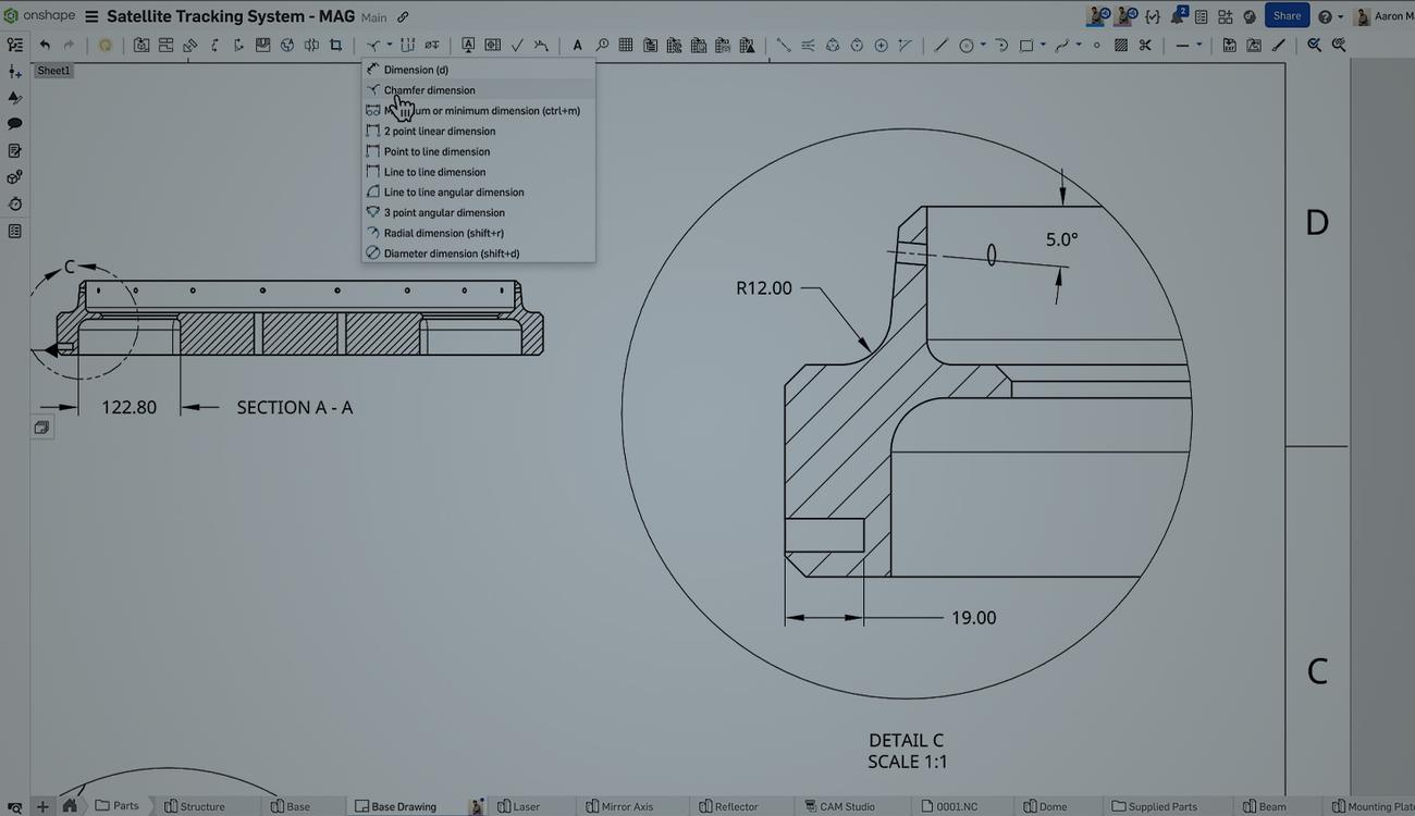 Understanding the Chamfer Feature Tool