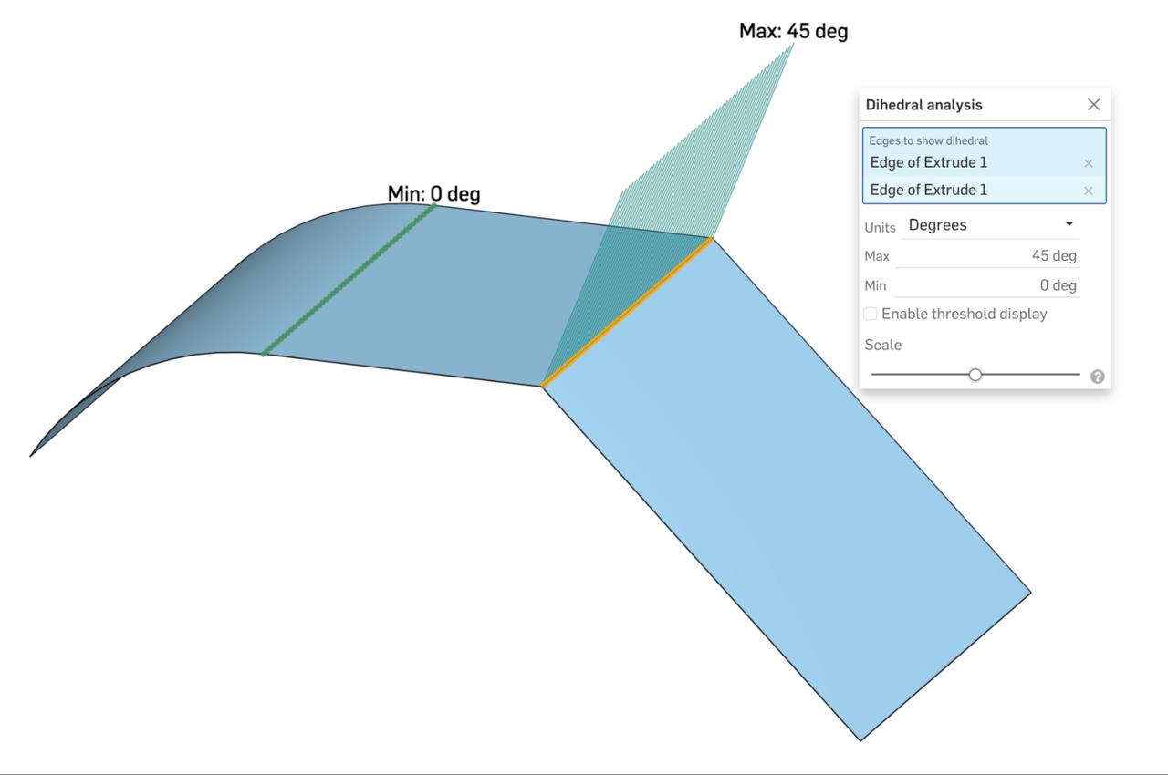 Tech Tip: Use Dihedral Analysis to Inspect Connectivity Between Two Faces