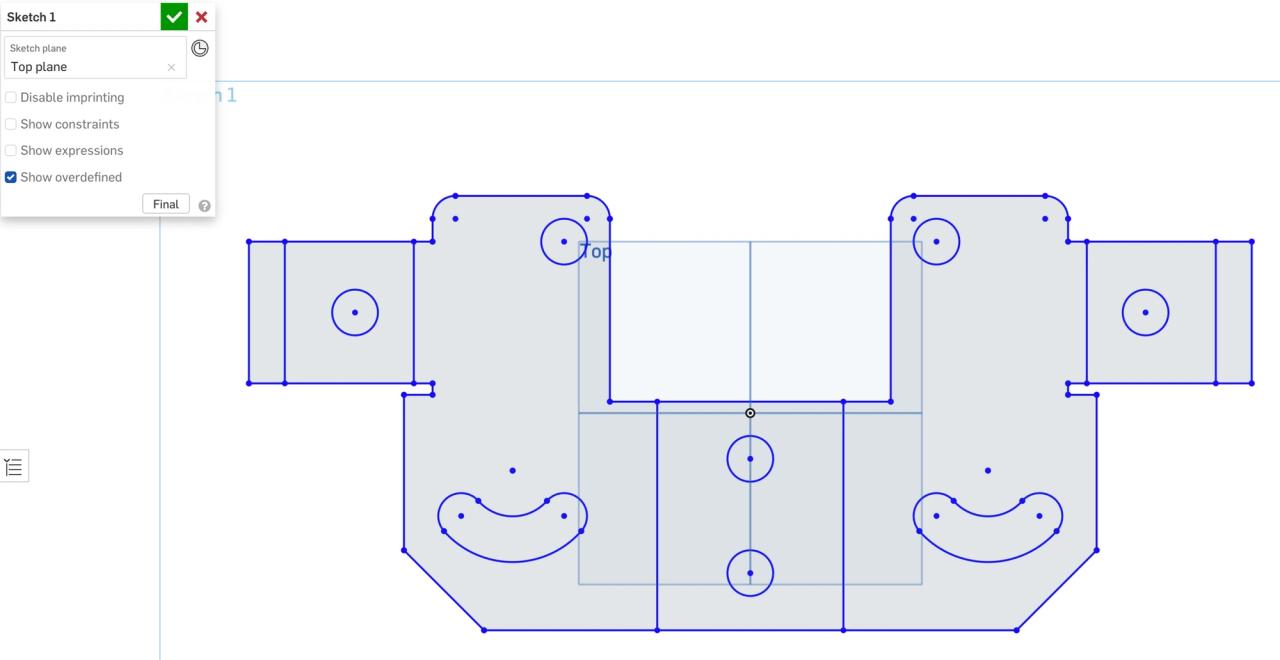 Using DXF Flat Patterns to Create a Sheet Metal Model - Onshape