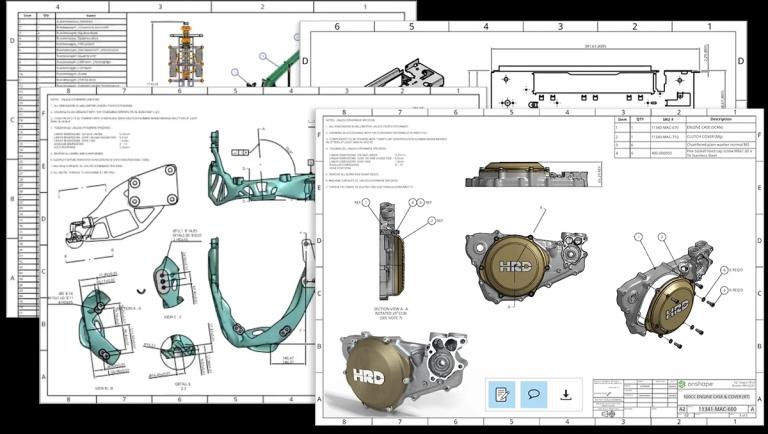 Precision and Efficiency with CAD Drawings - Onshape