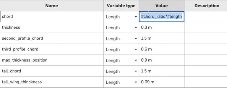 Onshape Variables