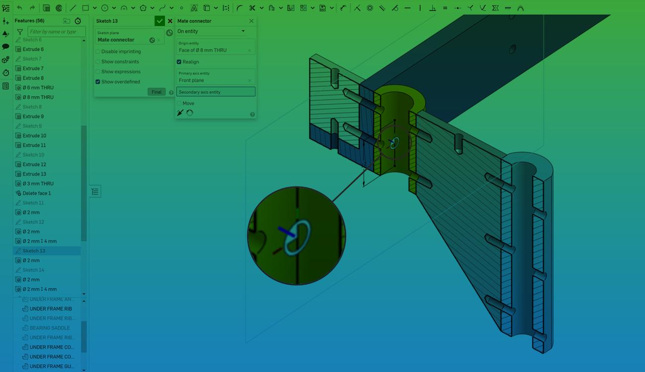Mate Connectors for Sketch Planes - Onshape