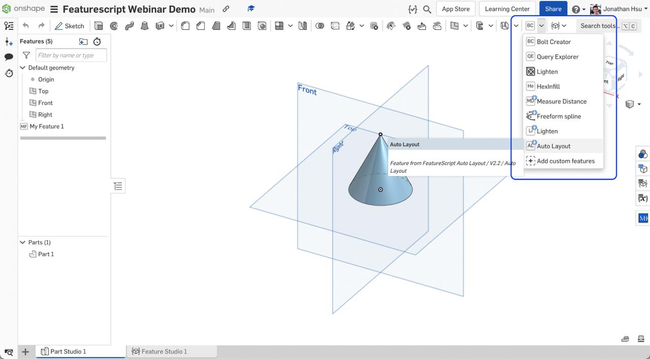 Getting Started with FeatureScript in Education and Manufacturing - Onshape