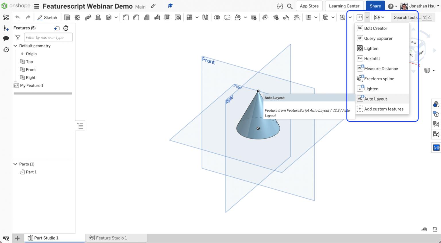 Getting Started with FeatureScript in Education and Manufacturing - Onshape