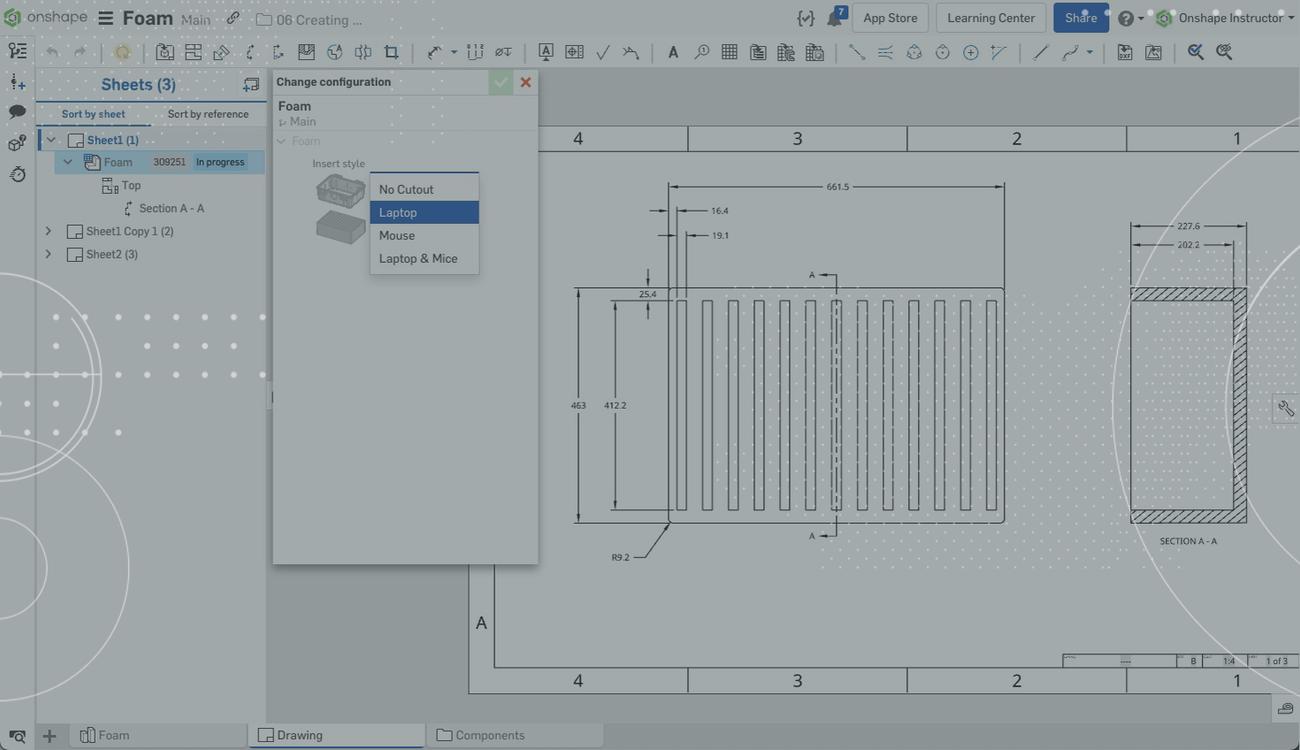 Tech Tip: How to Create an Onshape Drawing Using Configurations