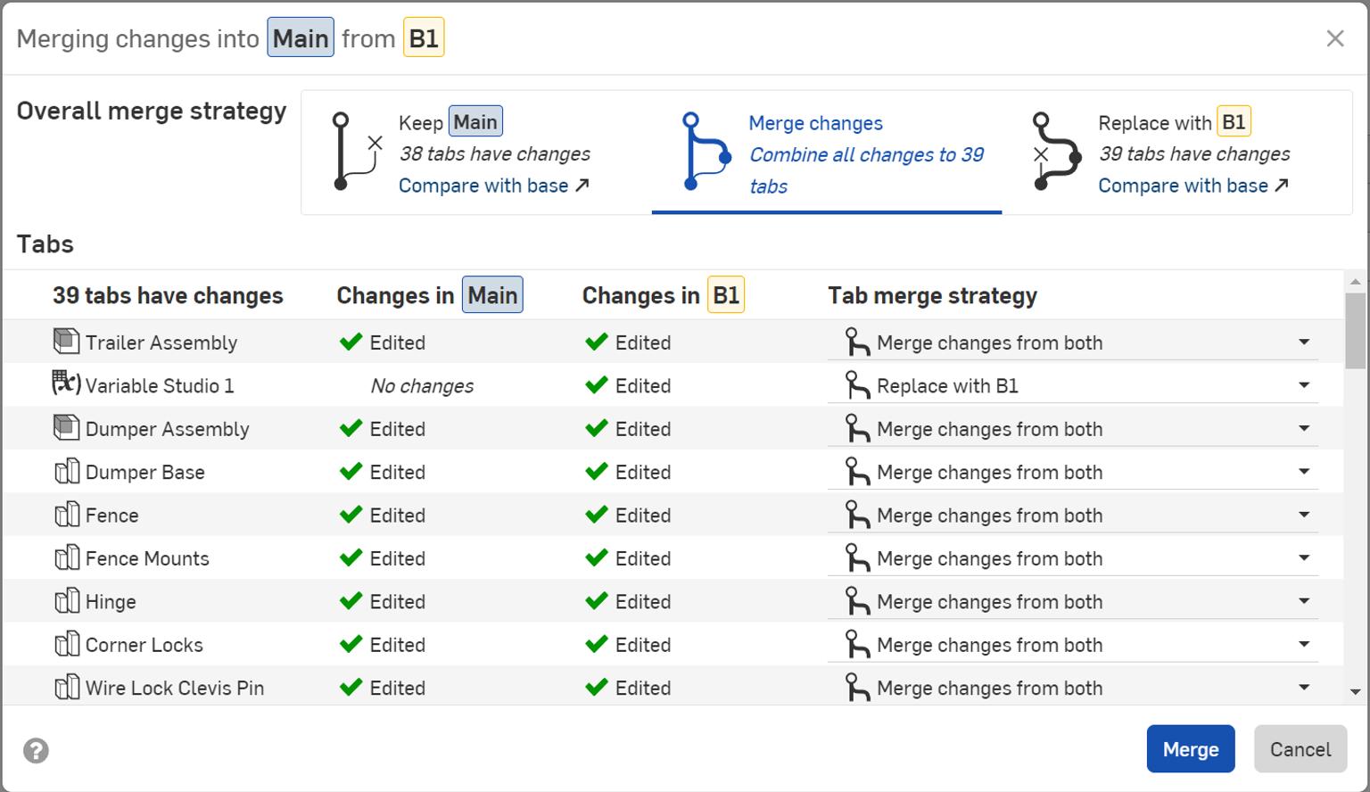 Variable Studio Automatic Insert Guidelines - Onshape