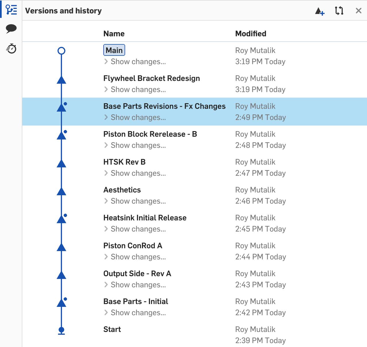 Tech Tip: How to See Your Part Revisions in Onshape’s Release Management