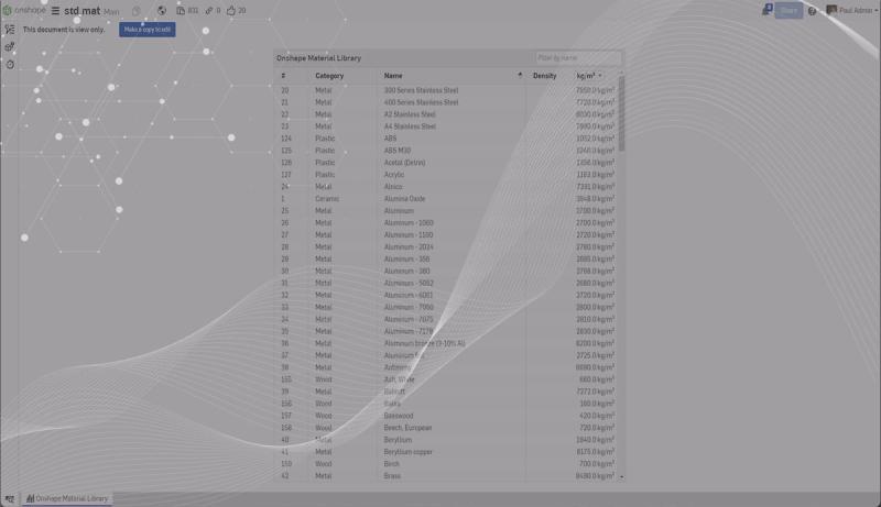 Tech Tip: How to Create Custom Material Libraries in Onshape