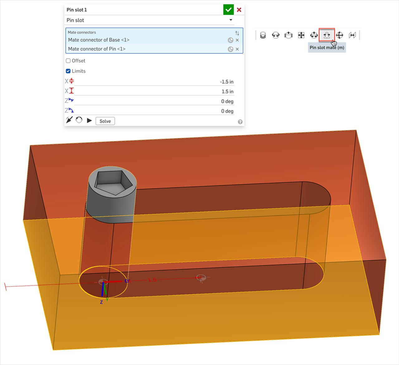 Advanced Mating Techniques for Sliding Motions - Onshape