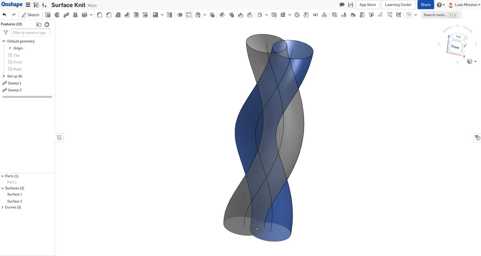 Tech Tip: Knitting Overlapping Surfaces