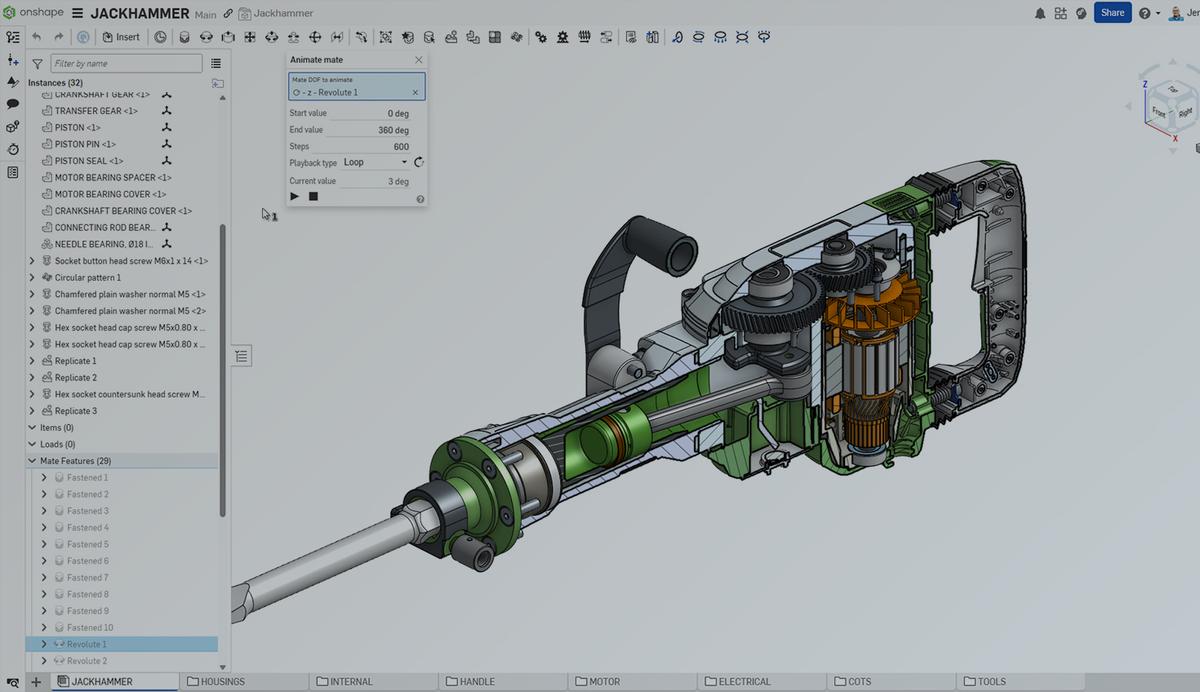 Build Assemblies Faster with Onshape Mates