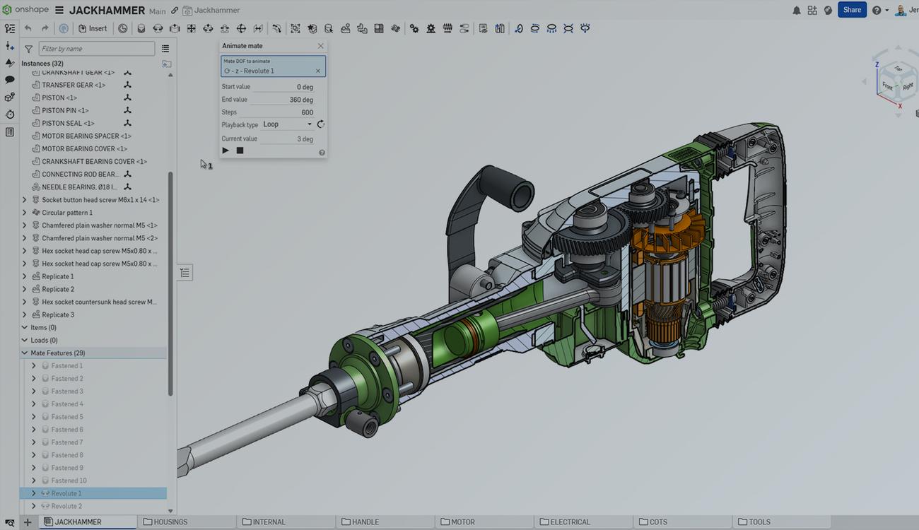 Build Assemblies Faster with Onshape Mates