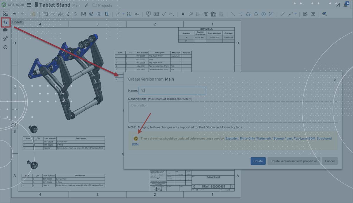 Tech Tip: How to Update All Drawings in an Onshape Document