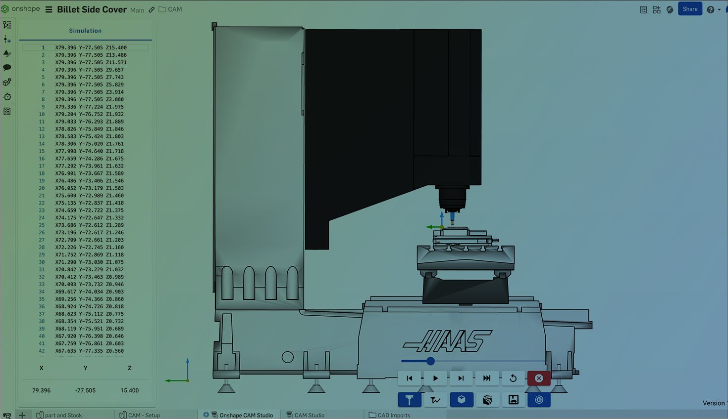 Export G-Code from CAM Studio