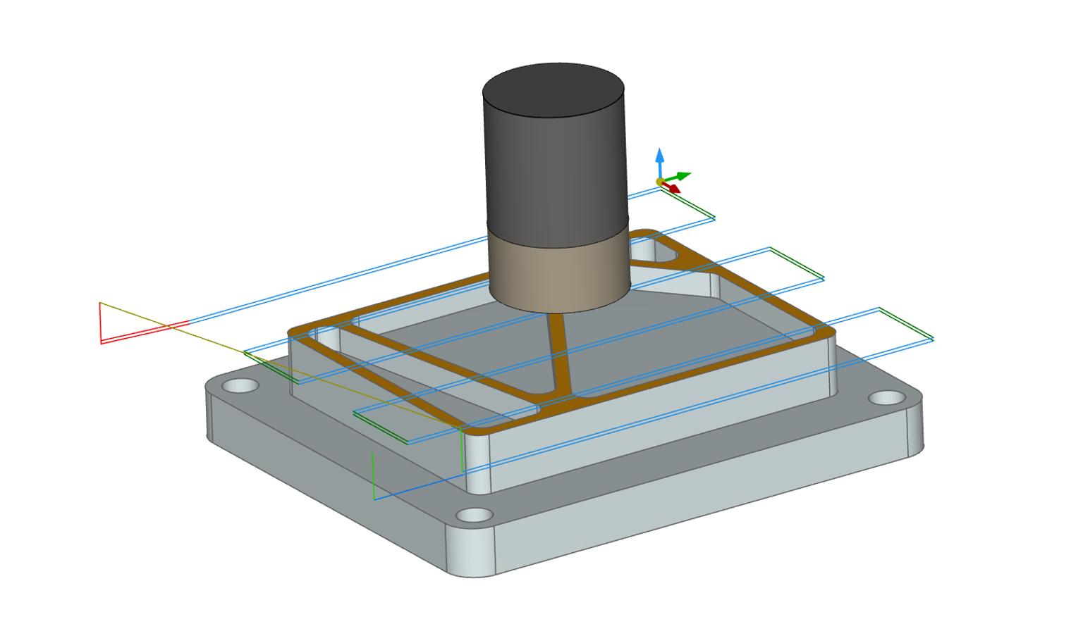 Creating Manufacturing Geometry for CAM Studio Toolpaths