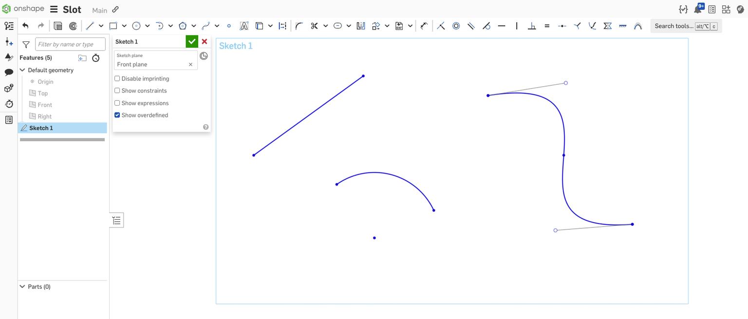 Using the Slot Tool - Onshape