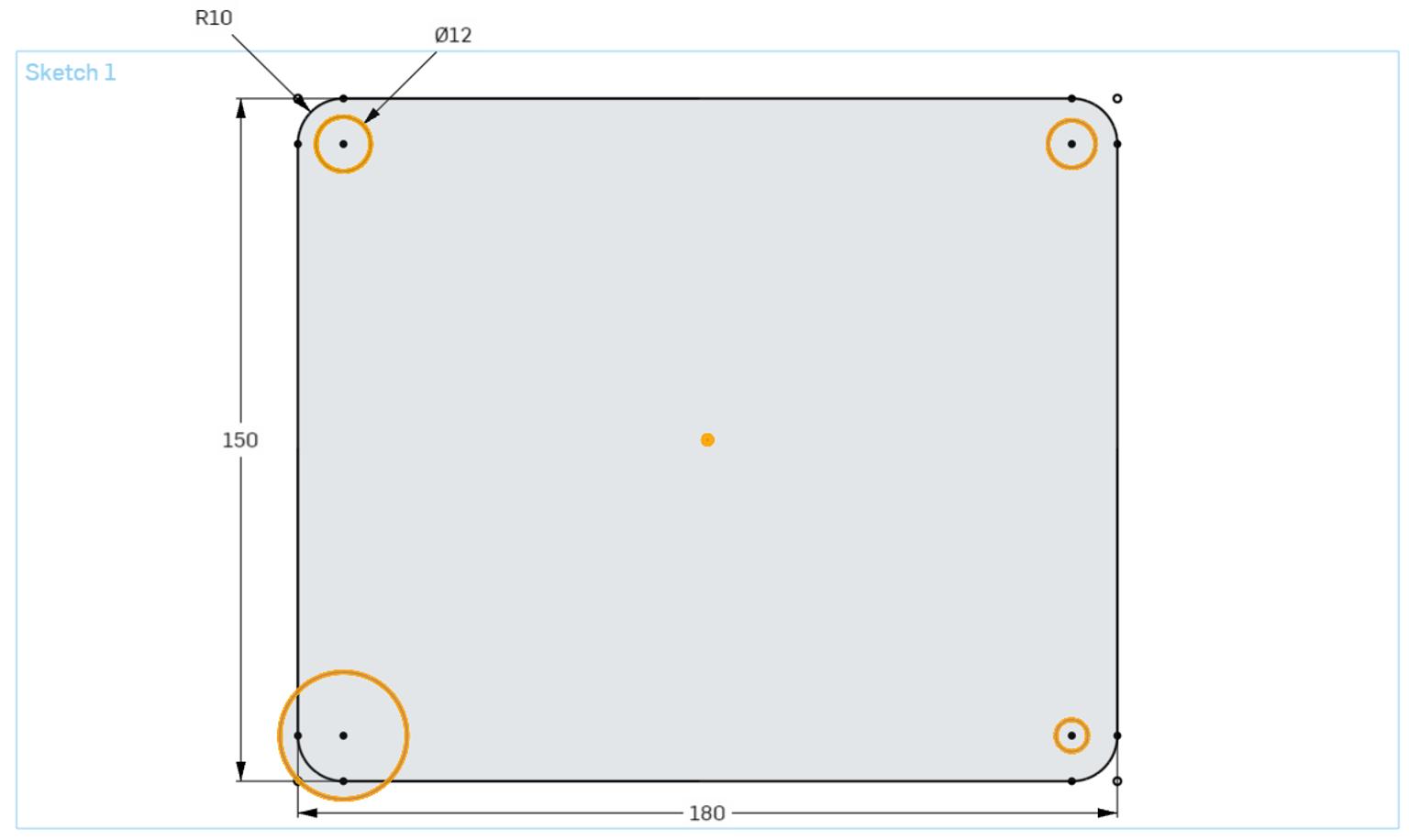 Box or Drag Selection in Onshape Sketches