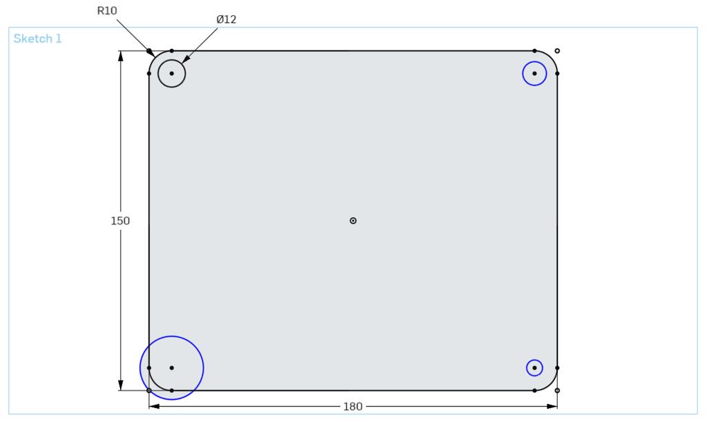 Box or Drag Selection in Onshape Sketches