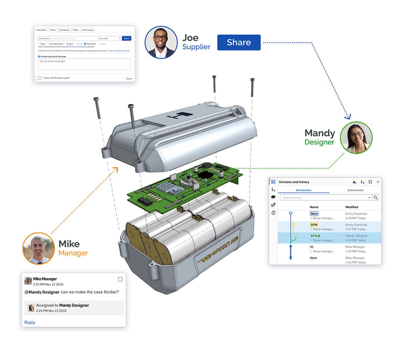 CAD, PDM & PLM Integration: Onshape-Arena Connection