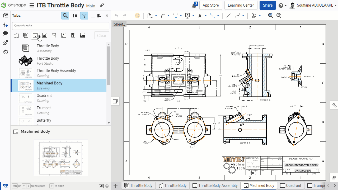 Tech Tip: How to Export Multiple Drawings in Onshape
