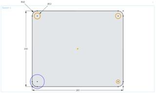 Box or Drag Selection in Onshape Sketches
