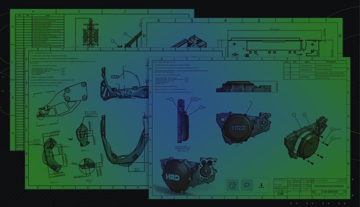 Precision and Efficiency with CAD Drawings - Onshape
