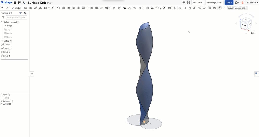 Tech Tip: Knitting Overlapping Surfaces
