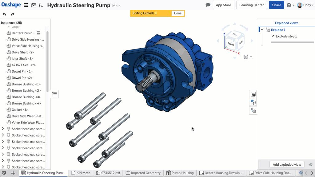 A Unique Approach to Exploded Views