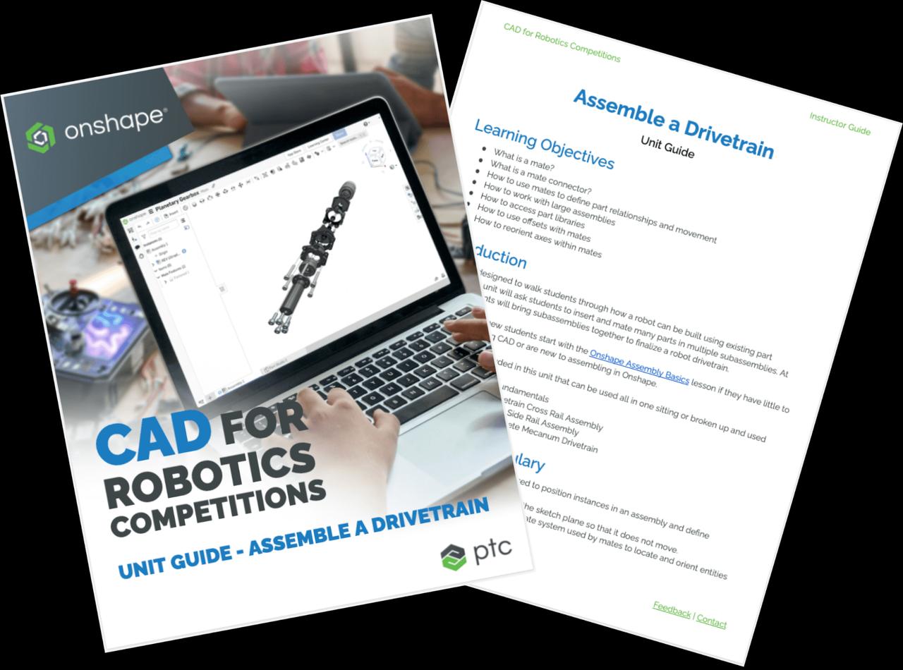 CAD for Robotics Competitions Curriculum - Onshape