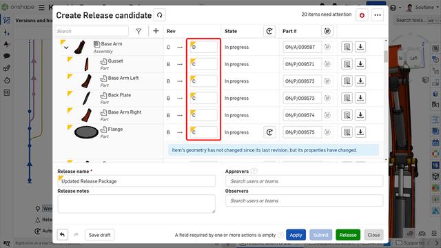 Updating Releases Quickly with Cloning - Onshape