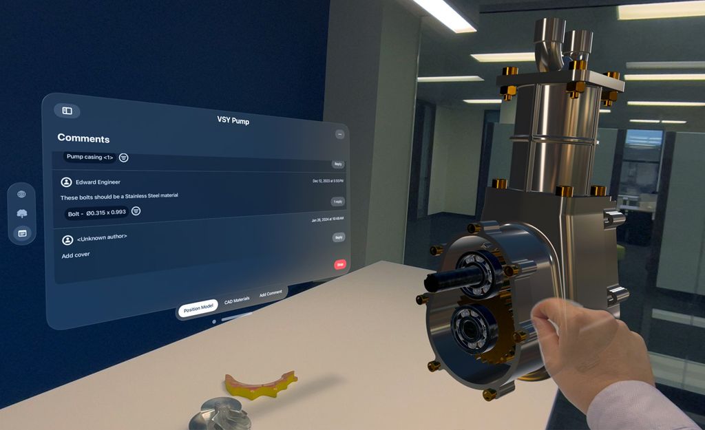 Onshape Vision | Immersive CAD & Spatial Computing