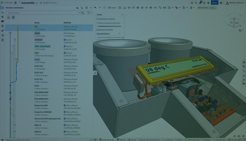 CAD File Management: Onshape vs. SolidWorks
