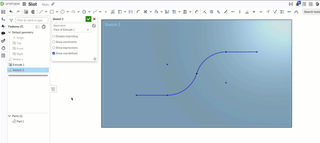 Using the Slot Tool - Onshape