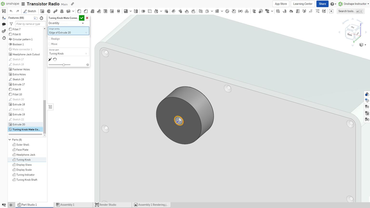 Tech Tip: Add and Mate Parts in Assemblies Using Onshape’s Snap Mode