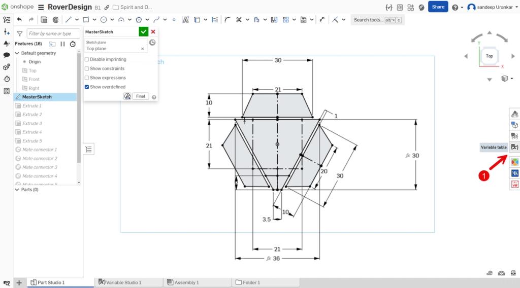 Variable Studios for Automating Parametric Modeling