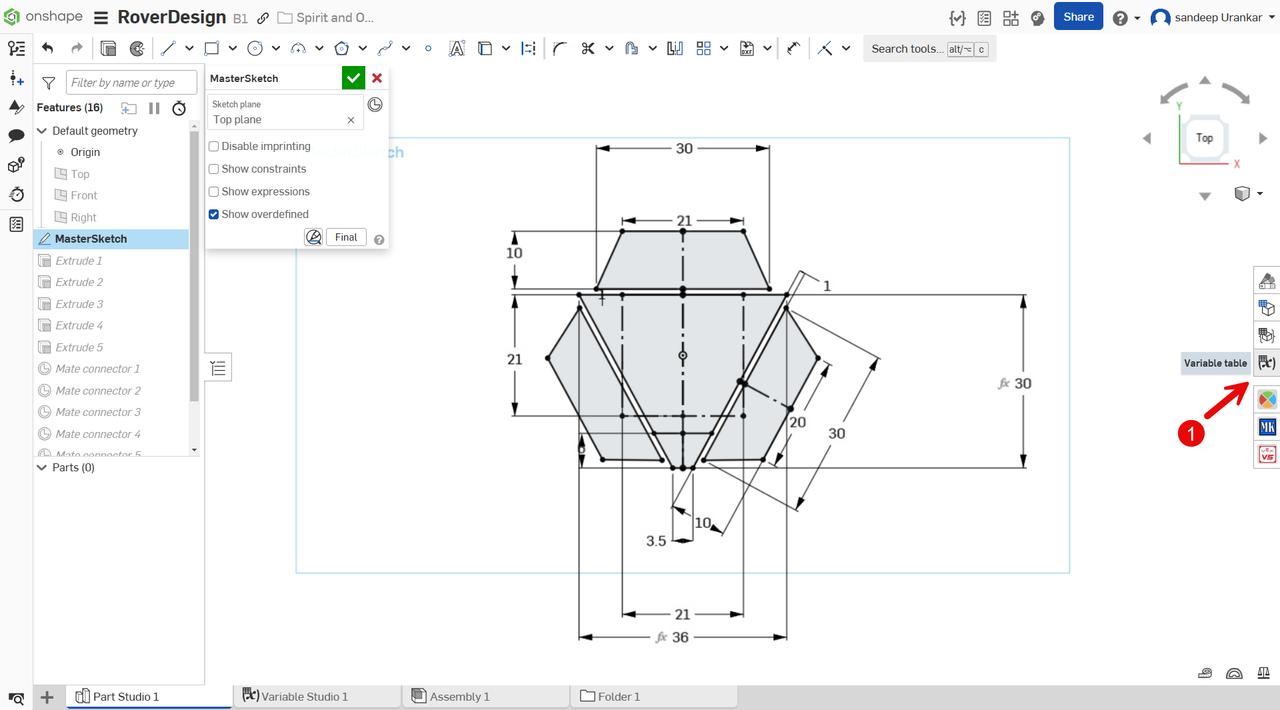 Variable Studios for Automating Parametric Modeling