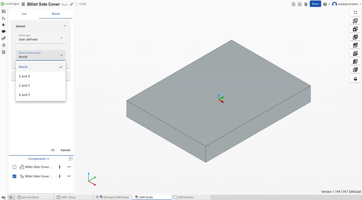 Export G-Code from CAM Studio