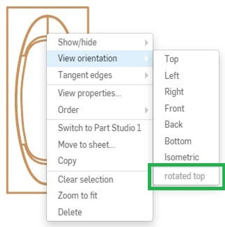 Tech Tip: How to Rotate a Parent Drawing View in Onshape