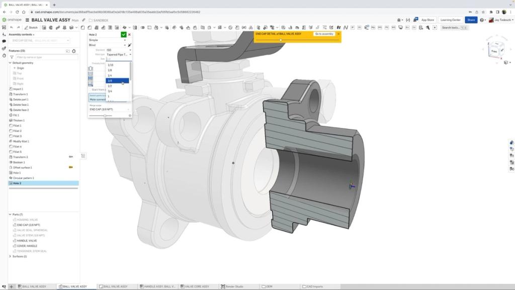 Onshape’s Best New Features of the Past Quarter: Variable Studios ...
