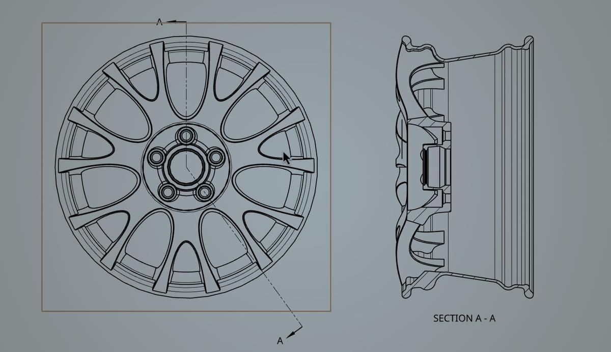 Section Views for Onshape Drawings