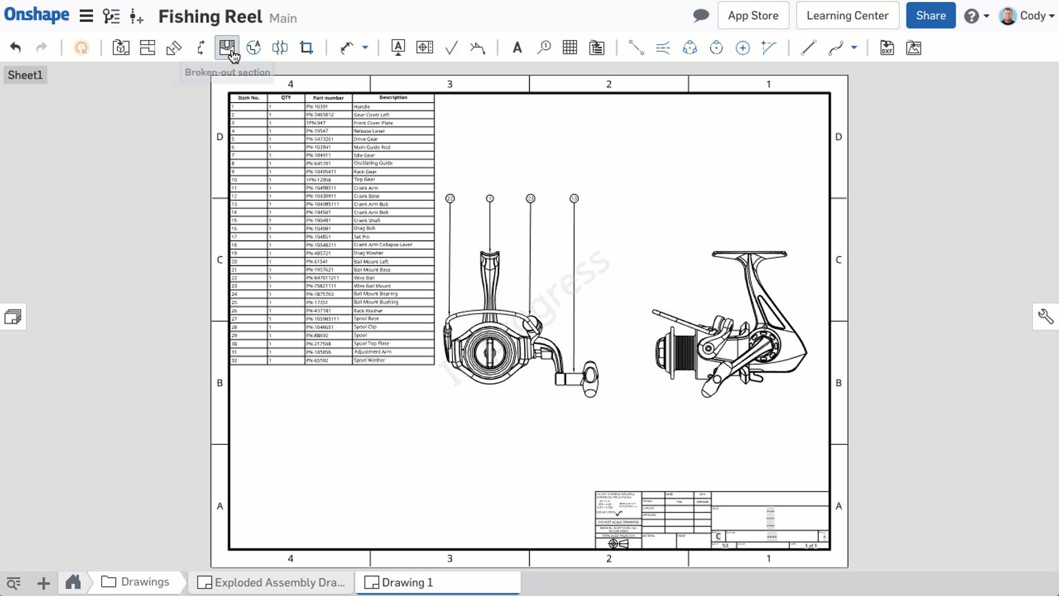 Tech Tip: Creating Broken Out Section Views