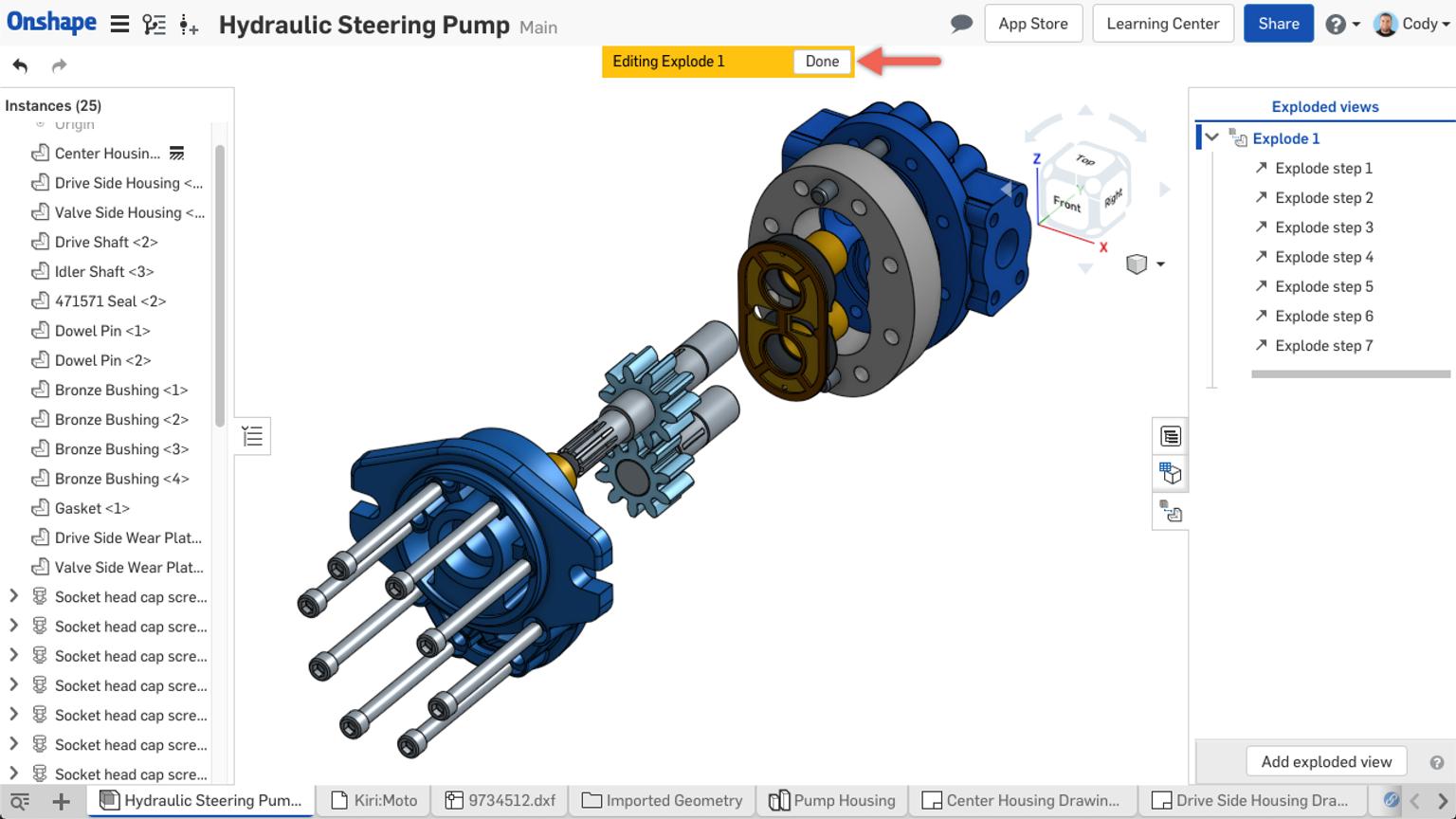 A Unique Approach to Exploded Views