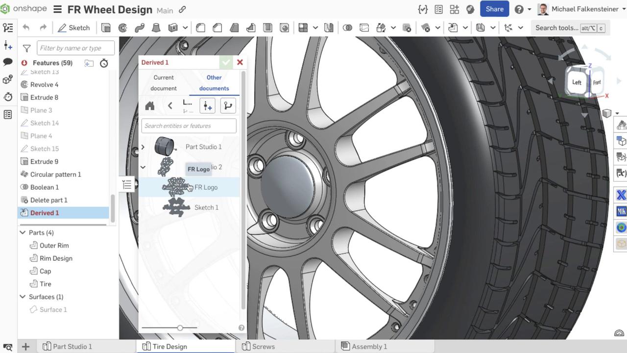 Raised Text or Logo on Non-Cylindrical Face - Onshape