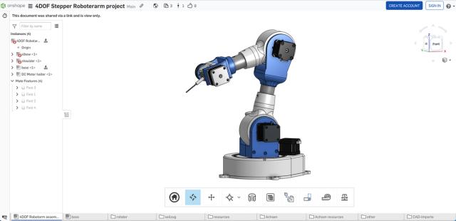 German Student Develops Autonomous Surgical Robot Arm Using Onshape