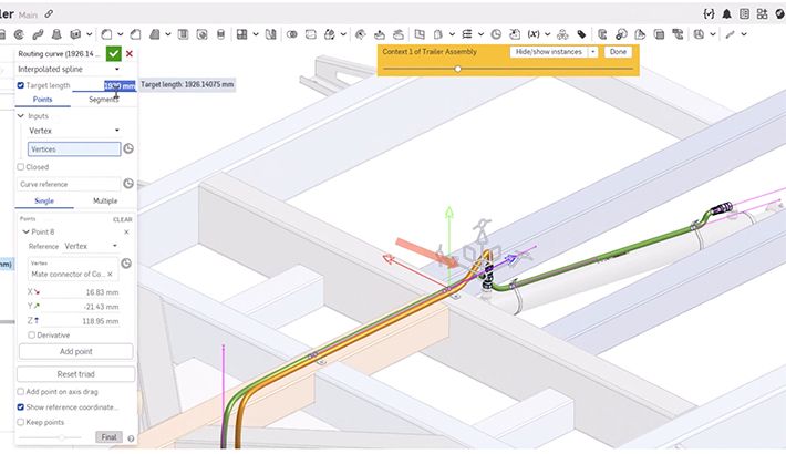 What’s New: Specify Length of Routing Curve, Persistent Measure ...