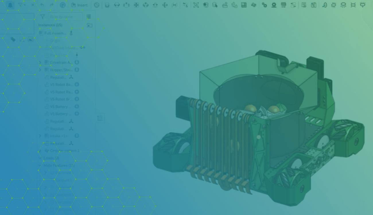 Designing a VEX V5 Robot with Onshape